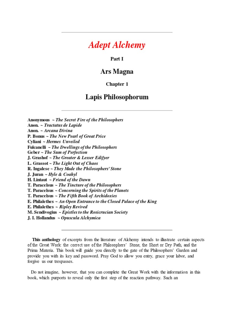 Robert A Nelson - Adept Alchemy | PDF | Alchemy | Metals