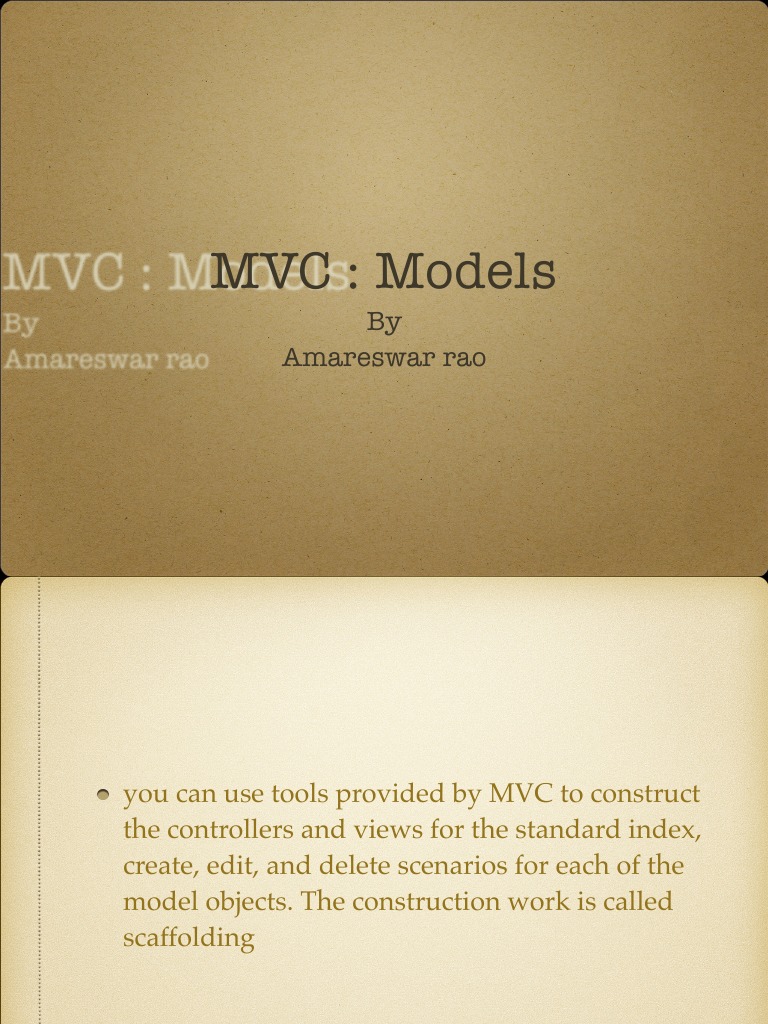 MVC Models | Download Free PDF | Language Integrated Query | Databases