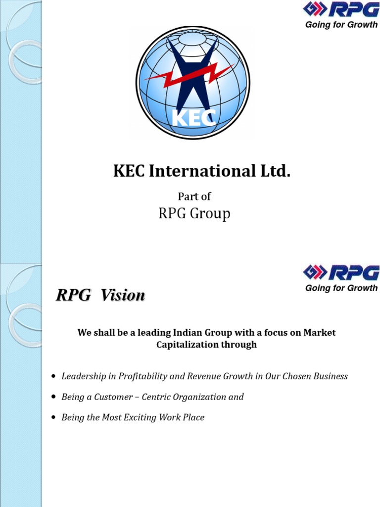 KEC International LTD.: RPG Group | PDF | Business | Economies