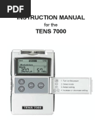TENS Unit Manual | PDF