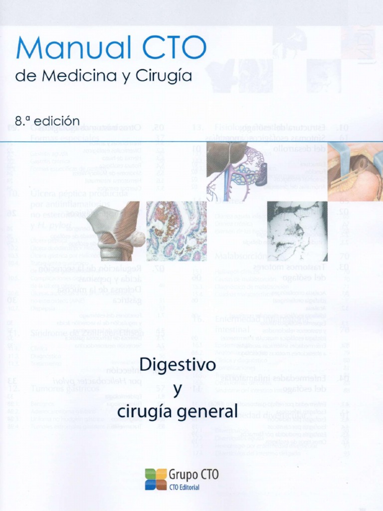 CTO Digestivo y Cirugia General | PDF | Órgano (anatomía) | Sistema ...