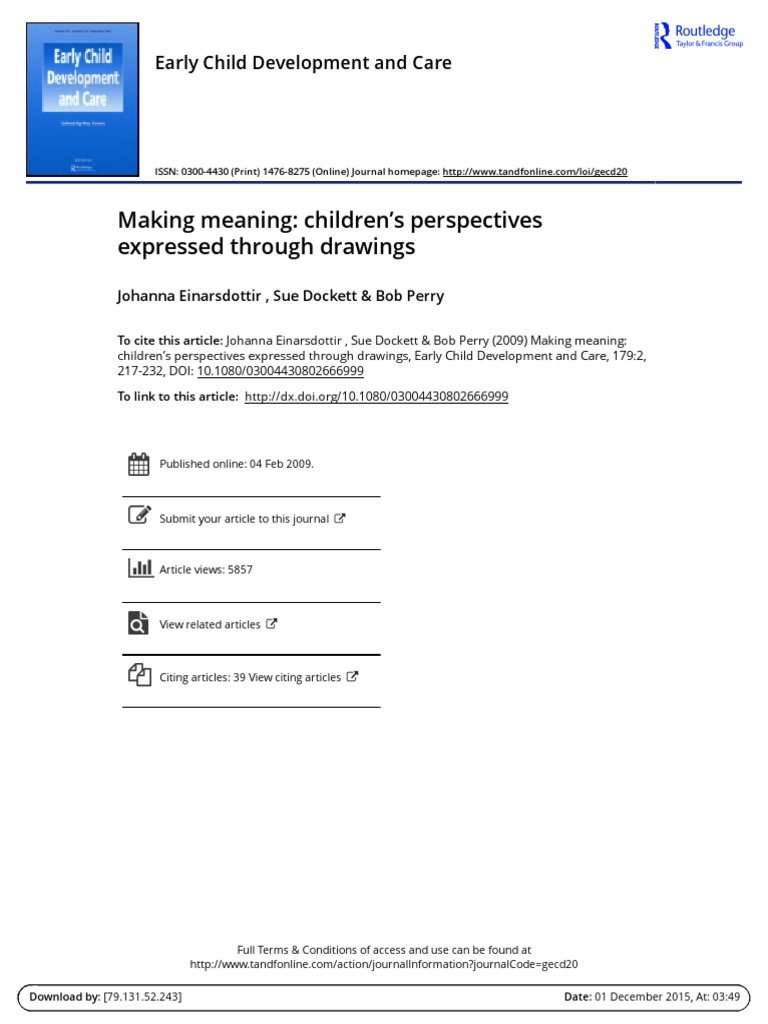 Children Drawings | PDF | Drawing | Preschool