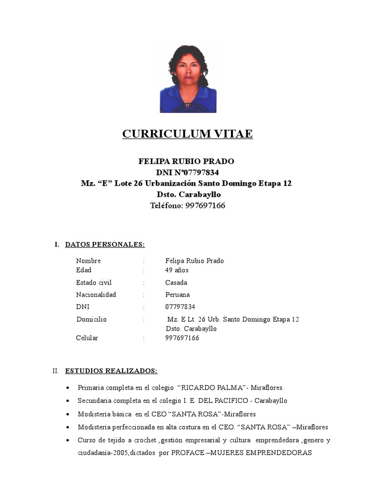 Modelo de Curriculum | PDF | Educación avanzada | Science