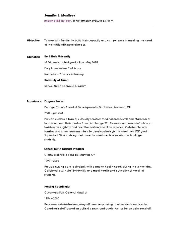 Resume 12-4-16 | PDF | Self-Improvement