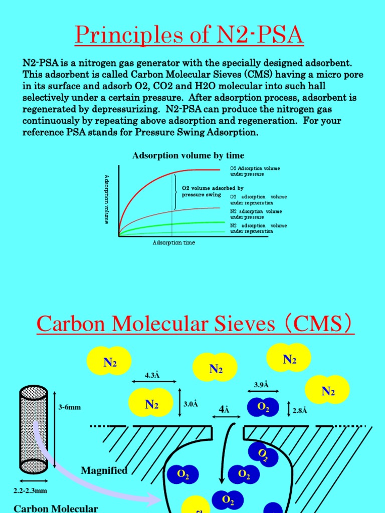 Principles of N2-PSA: Adsorption Volume by Time | PDF | Adsorption | Chemical Process Engineering