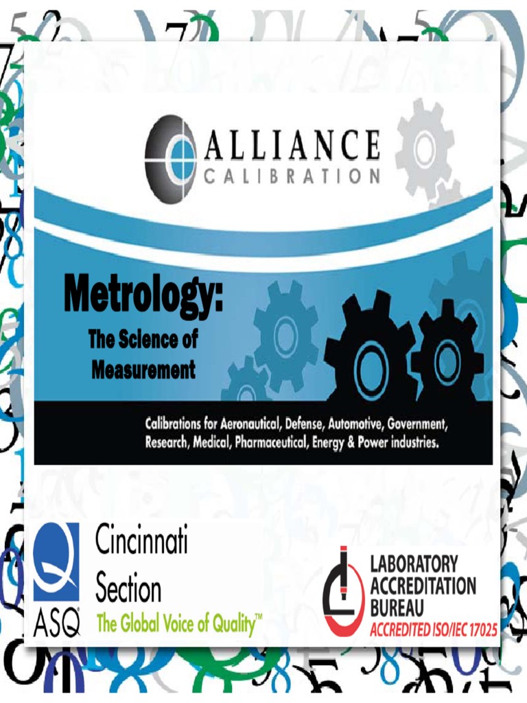 Metrology:: The Science of Measurement | PDF | Calibration | Measurement