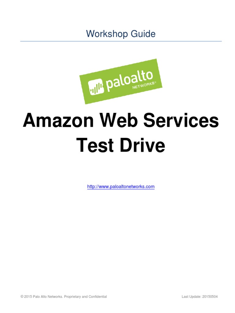 AWS Test Drive-Workshop Guide v4 | PDF | Dynamic Web Page | World Wide Web