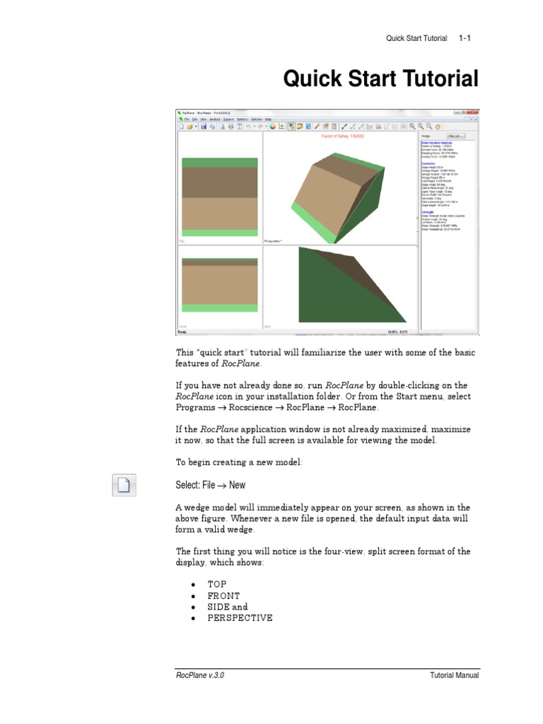 Tutorial 01 Quick Start | PDF | Cursor (User Interface) | Software