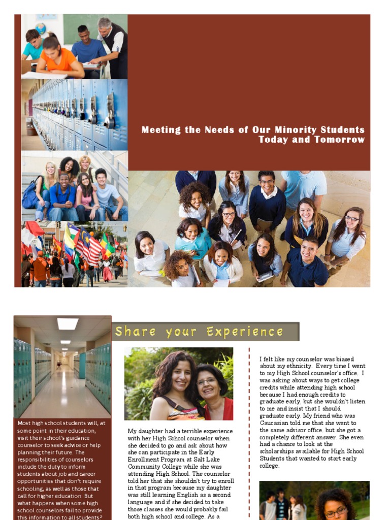 Brochure 22 | PDF | School Counselor | Mentorship