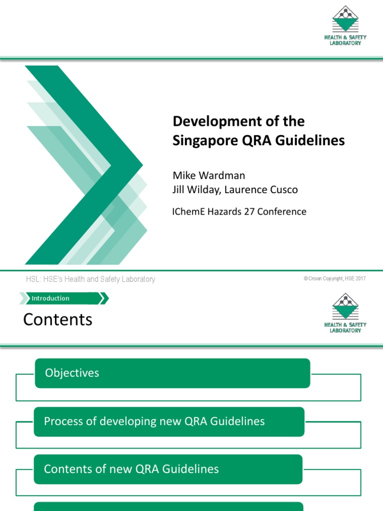 HSE QRA Development | PDF | Occupational Safety And Health | Risk