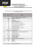 Daftar Kode Penyakit & Obat Puskesmas | PDF