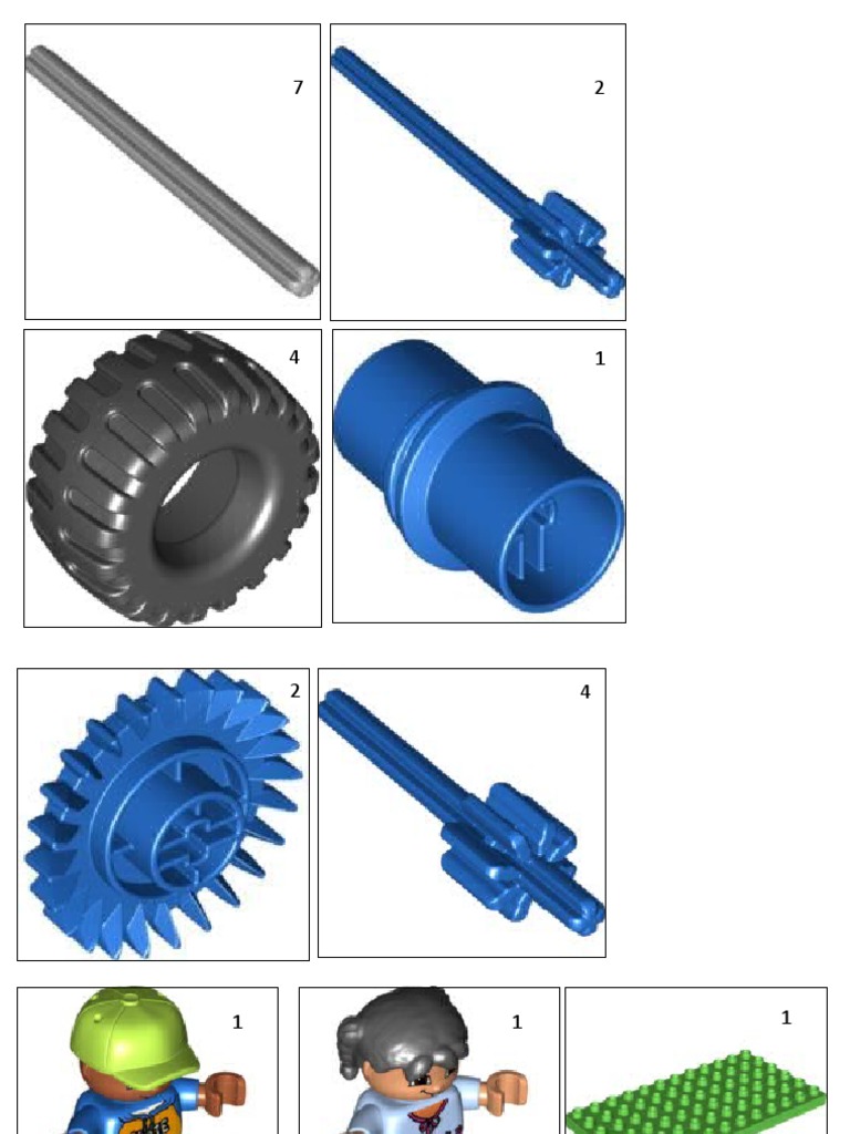 Inventário Lego 9656 | PDF