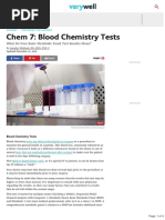 Lab Value Cheat Sheet: Basal Metabolic Panel (BMP) | PDF | Magnesium ...