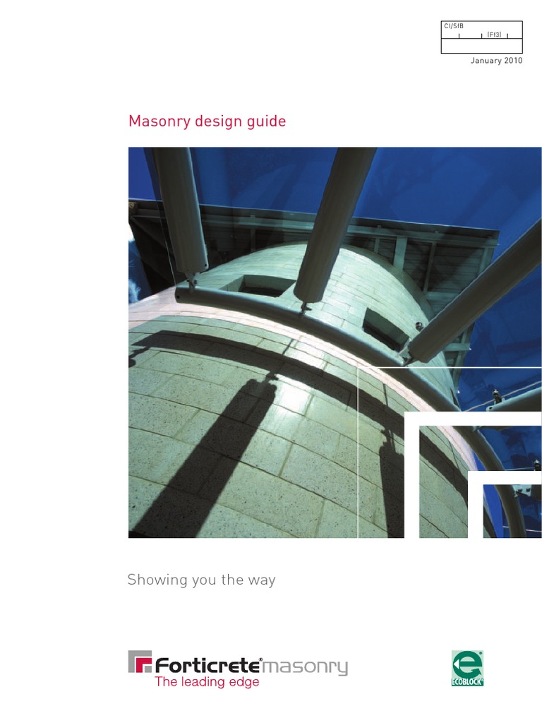 Masonry Design PDF | PDF | Masonry | Engineering Tolerance