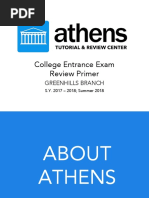 Ateneo de Manila University: Who Can Apply? | PDF | Sat | Test (Assessment)
