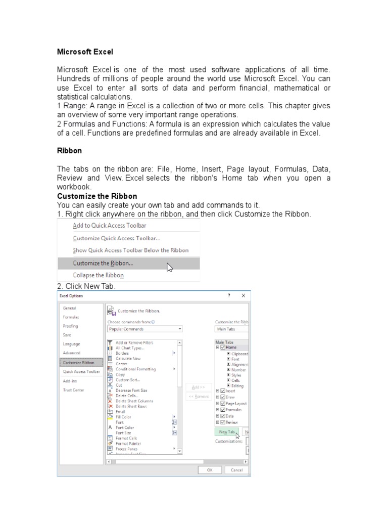 Microsoft Excel | PDF | Microsoft Excel | System Software