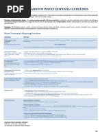 SOP For Biological Waste Disposal | PDF | Laboratories | Waste