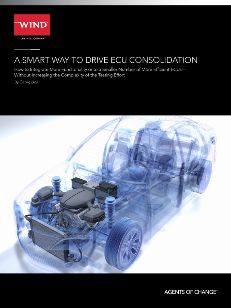 A Smart Way To Drive Ecu Consolidation | PDF | Multi Core Processor | Virtualization
