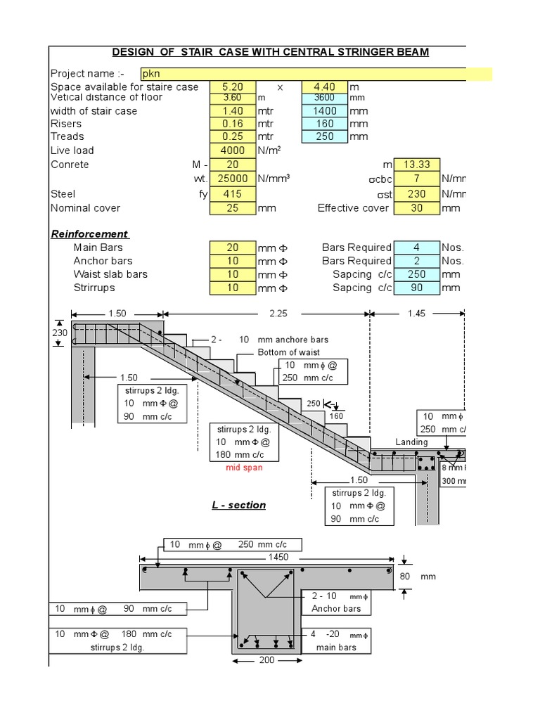 Stringer Beam Design - Design Talk Stringer Beam Design - Design Talk