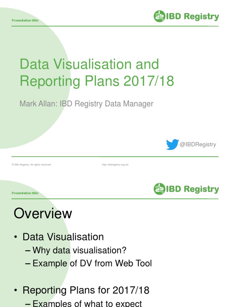 MarkAllan - IBD Registry - BSG 2017 - Final PDF | PDF | Clinical ...