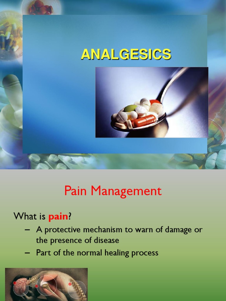 Analgesic | PDF | Opioid | Analgesic