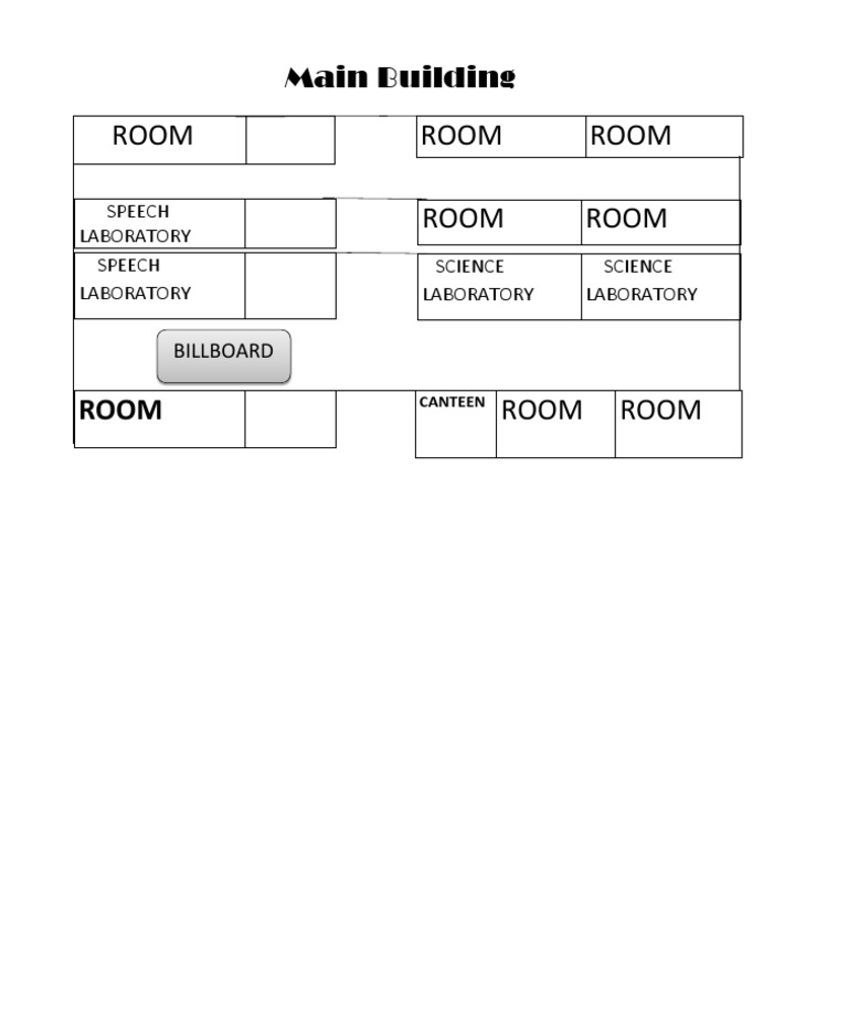 Main Building Room Layout Guide | PDF