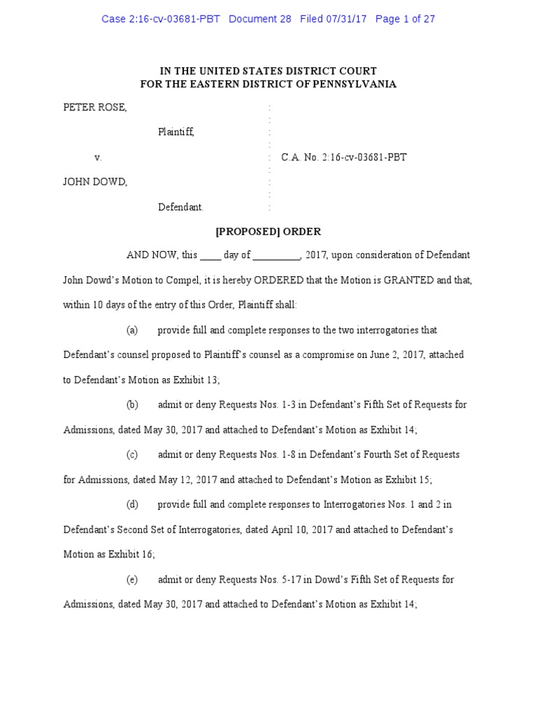 Federal Defamation Lawsuit | PDF | Interrogatories | Discovery (Law)