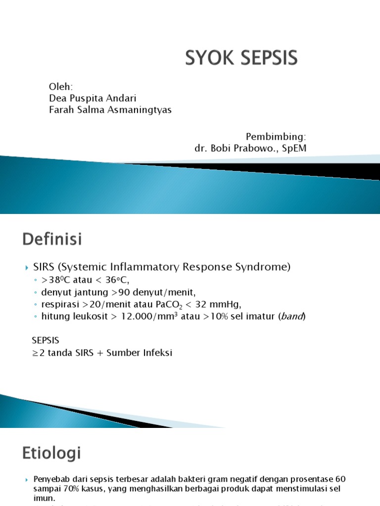 Syok Sepsis | PDF