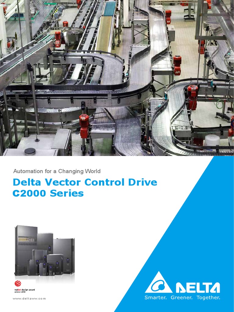 DELTA Vector Control Drive C2000 Series - 20161025 | PDF | Hertz ...
