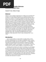 Sentinel Events List 2025 | PDF