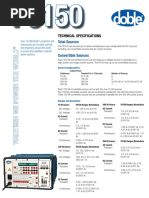 4CAE001685 - en REF650 Brochure | PDF | Relay | Transformer
