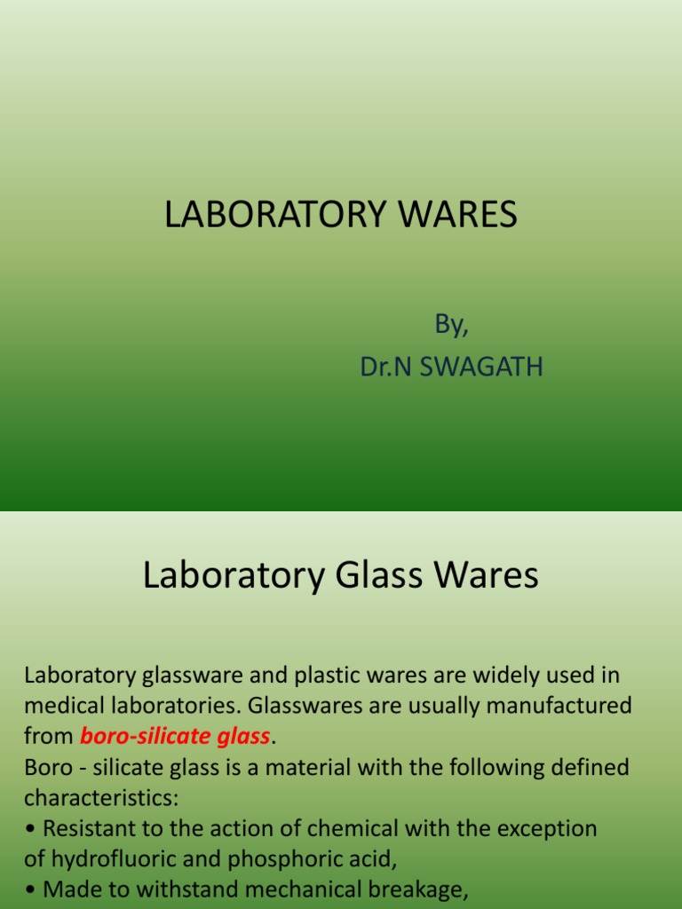 Glassware Pdf Filtration Glasses