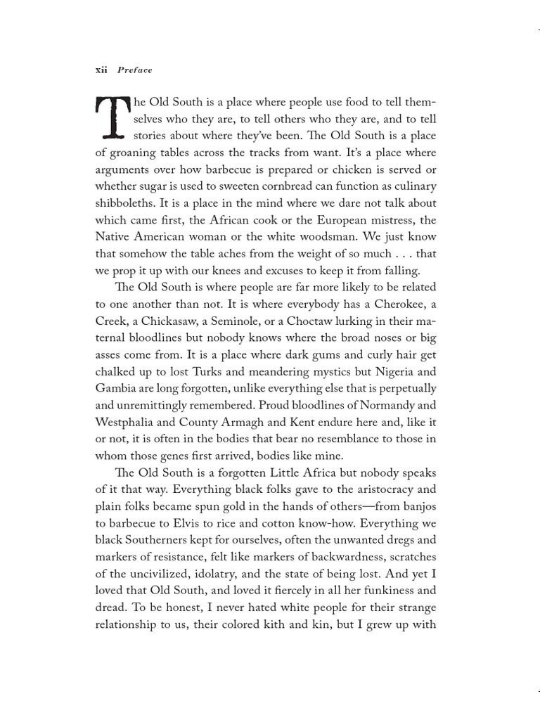 An Excerpt From "The Cooking Gene" | PDF | Southern United States