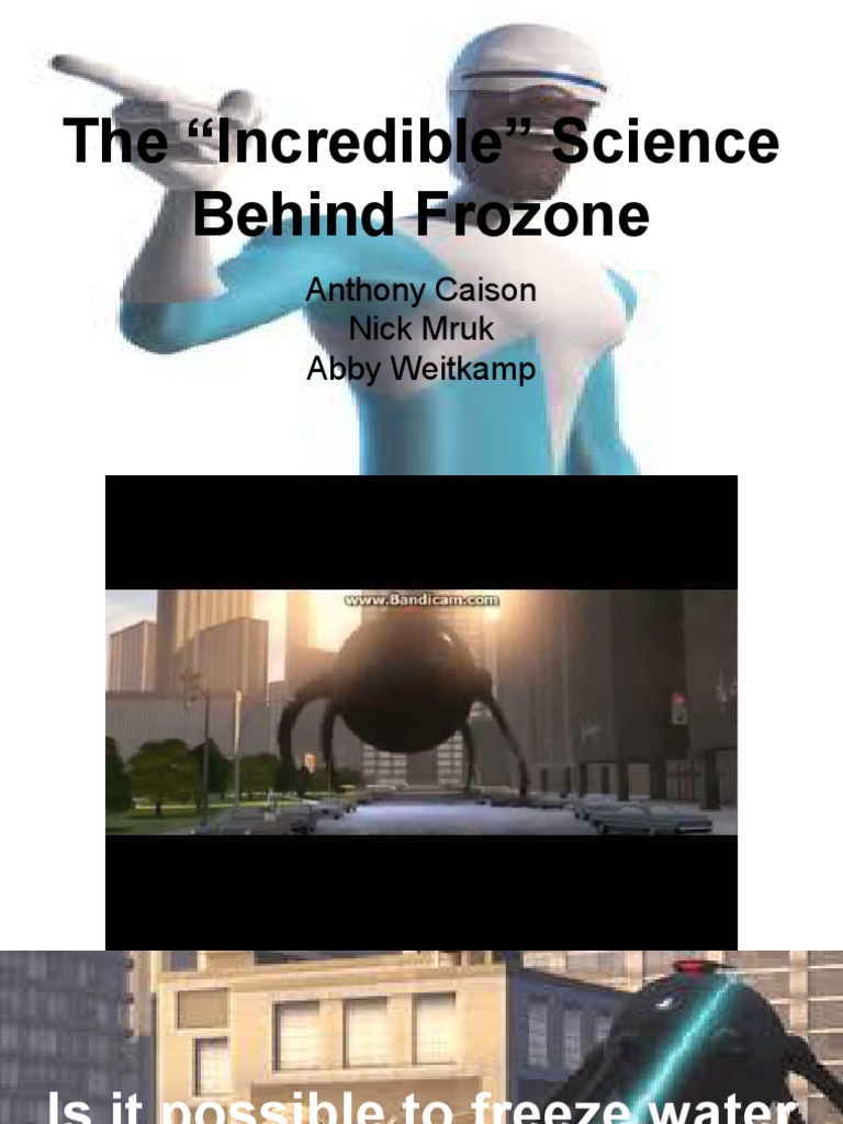 Frozone Chemistry Project | PDF | Solution | Freezing