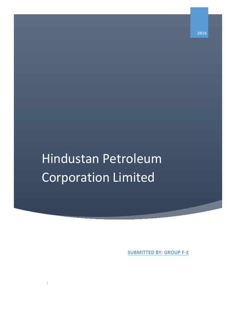 HPCL Visahk Refinery, Vizag: An Application of Linear Programming Concepts | PDF | Oil Refinery ...