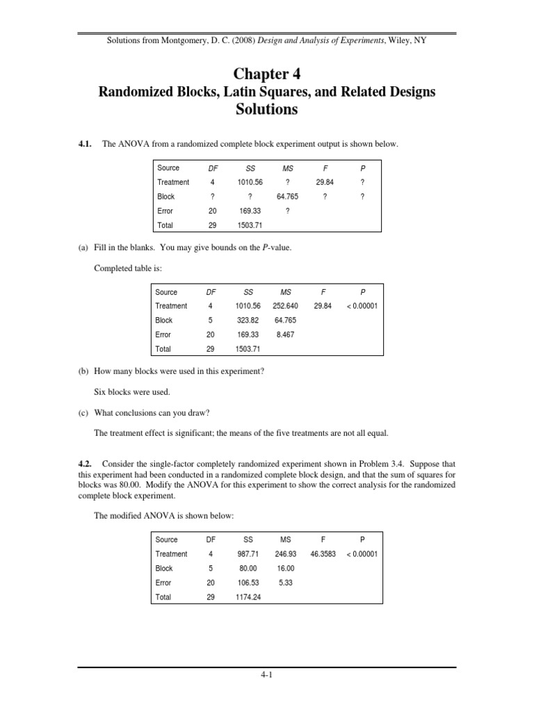 ch04 PDF | PDF | Analysis Of Variance | Coefficient Of Determination