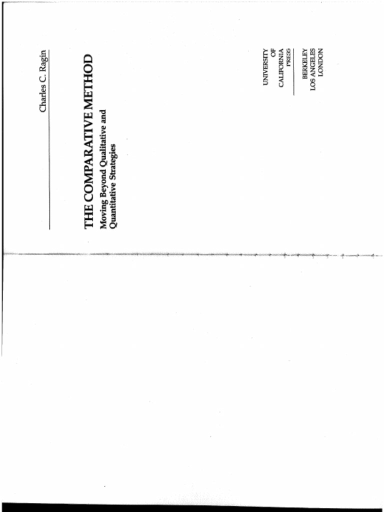 The Comparative Method | PDF