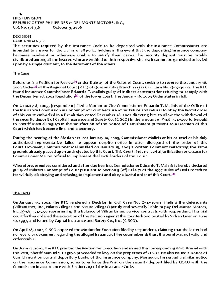 Insurance Full Cases | PDF | Insurance | Securities (Finance)