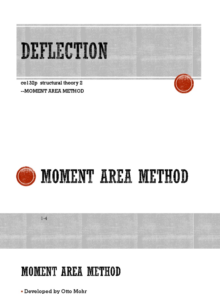2 - Moment Area Method | PDF | Mechanics | Physics