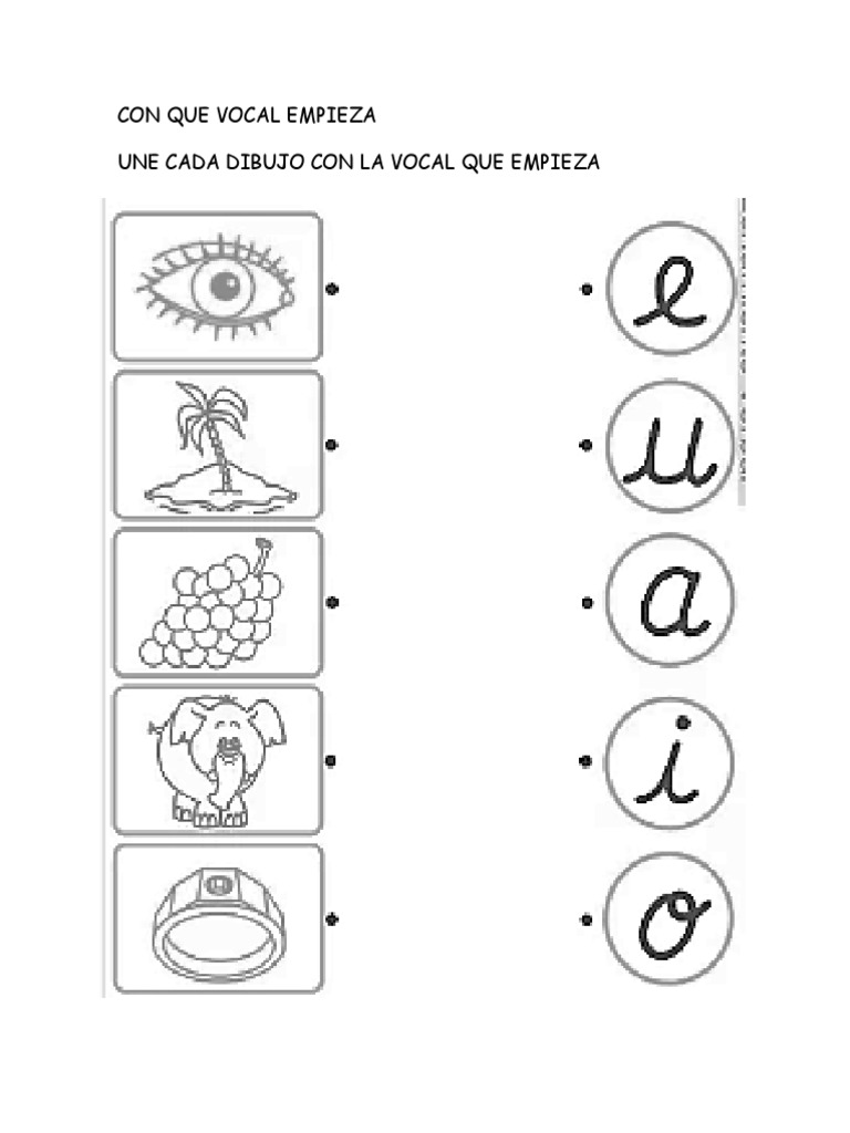 Con Que Vocal Empieza | PDF