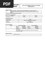 15 - Formato Prueba de Presion de Estanqueidad Hidrostatica | PDF