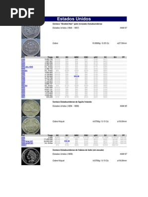 Libro De Monedas Americanas