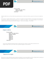 Dimensiones (Arrays o Arreglos) PseInt | PDF | Métodos y materiales de ...