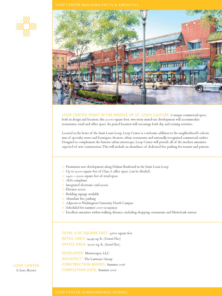 Loop Center: Right Inthe Middle of St. Louis Culture | PDF | Restaurant ...