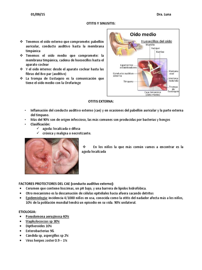 OTITIS | PDF | Enfermedades y trastornos | Ciencias de la Salud
