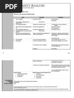 BBS Safety Observation Checklist | PDF | Personal Protective Equipment ...