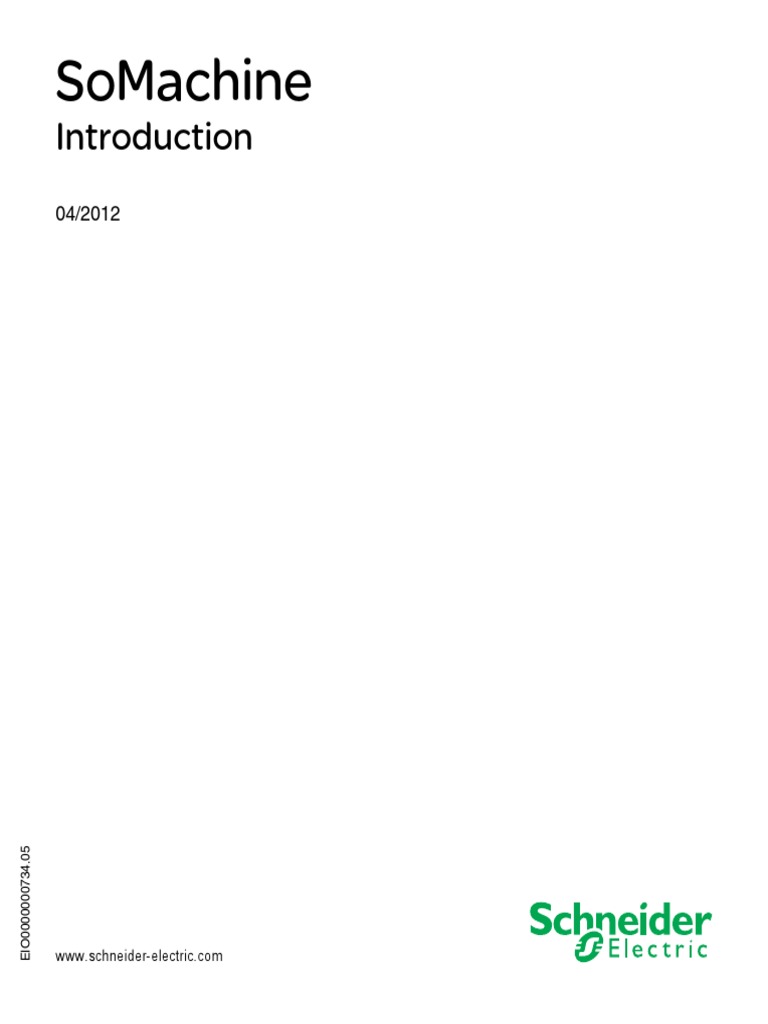 SoMachine Introduction - Compatibility and Migration - en | PDF ...