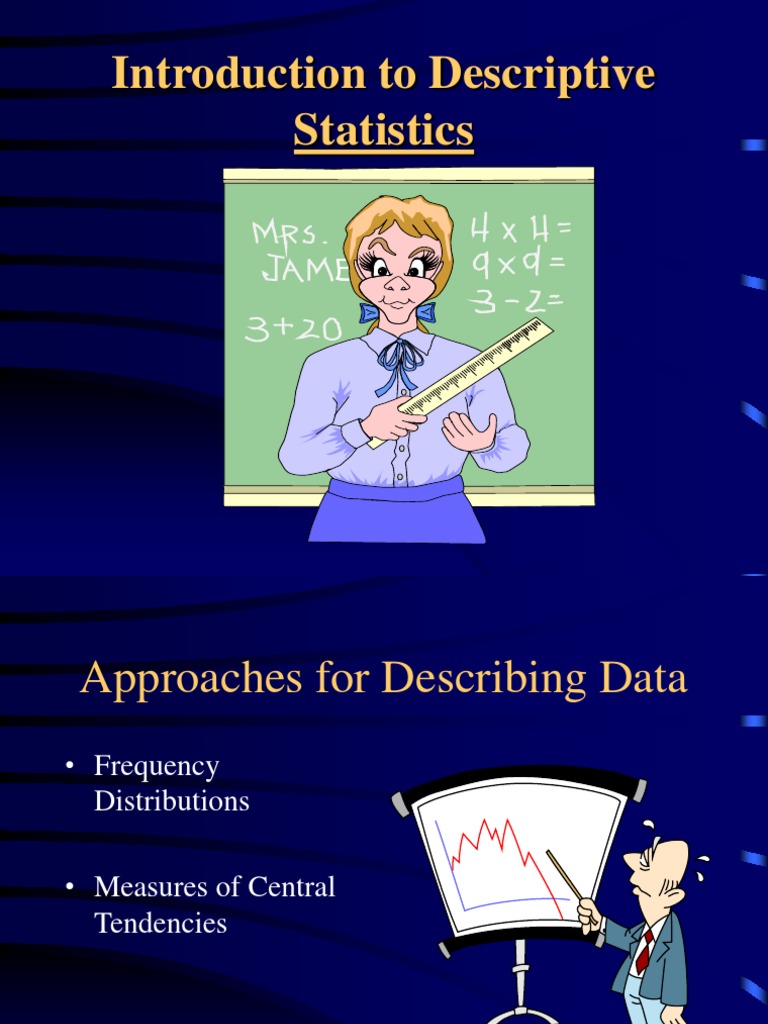 Introduction To Descriptive Statistics | PDF | Level Of Measurement ...