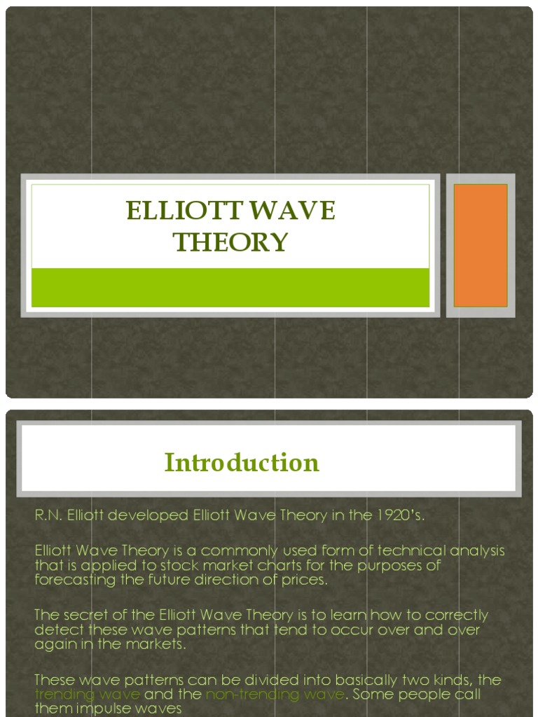 Elliott Wave - Basic PDF | PDF | Analysis | Market (Economics)