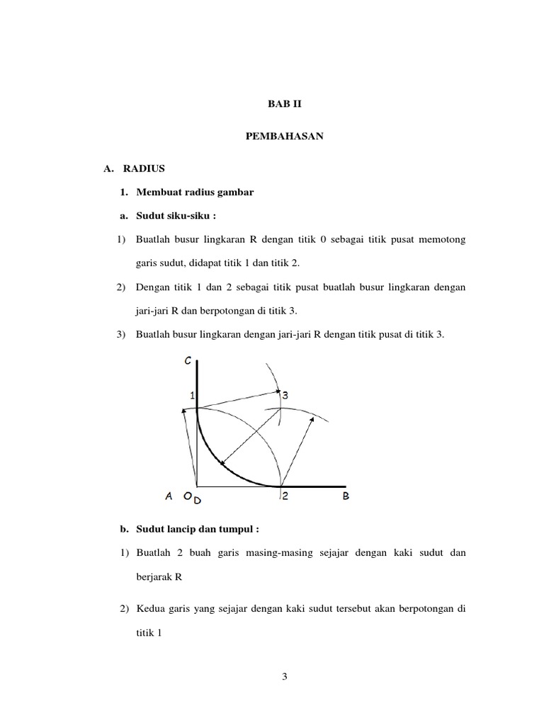Membuat Radius | PDF | Metode & Bahan Ajar